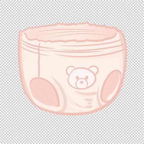 تصویر پوشک بچه، Psd، Png