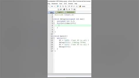 Microcontrollers Embedded Cprogramming Coding Shorts Marathi