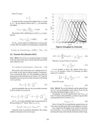 Dynamic Framed Slotted Aloha Algorithms Using Fast Tag Estimation PDF