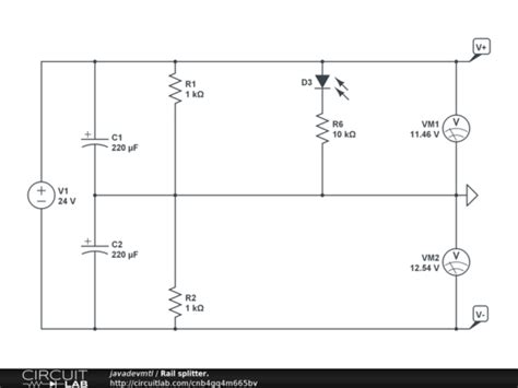 Rail Splitter CircuitLab