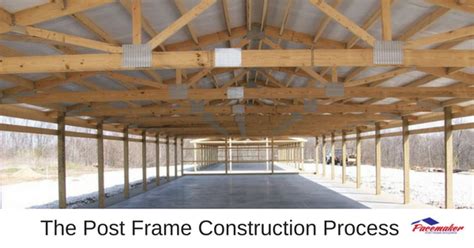 The Post Frame Construction Process Pacemaker Post Frame Buildings