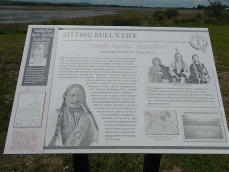 Sitting Bulls Life Historic Plaque Fort Yates Nd Jimmy Emerson Dvm Flickr
