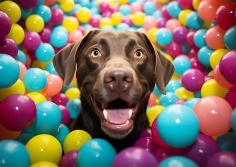 81000 Colorful Canine Balloon Design Pictures