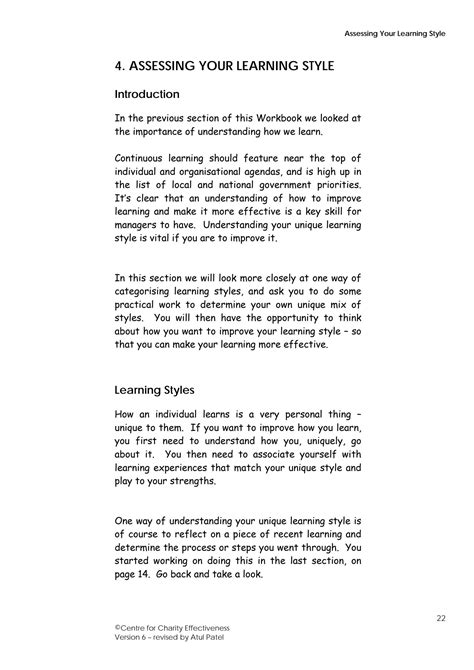 Solution Assessing Your Learning Style Studypool