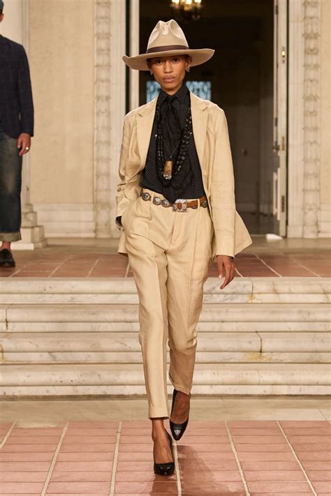 Ralph Lauren Spring Show Leila Natalya