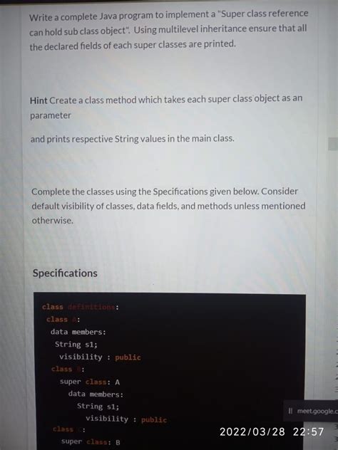 Solved Write A Java Program For The Below Question As Per