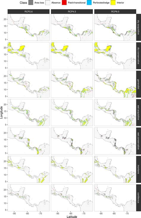 Pft Fragmentation Maps Showing Fragmentation Classes For Each Pft In Download Scientific