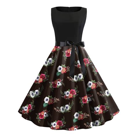 Hwmodou Summer Dresses Women 2024 Women Dress V Neck Sleeveless Dress Vintage Evening Dresses