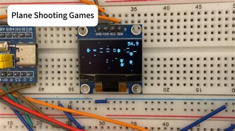 Creating A Plane Shooting Game With Stm32 And Oled Display Longtech Optics｜lcd Lcm Tft Oled