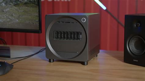 Subwoofer Like Mini PC Hides Eight Yes 8 SSDs A 16 Core Ryzen CPU And A Geforce RTX 4060 GPU