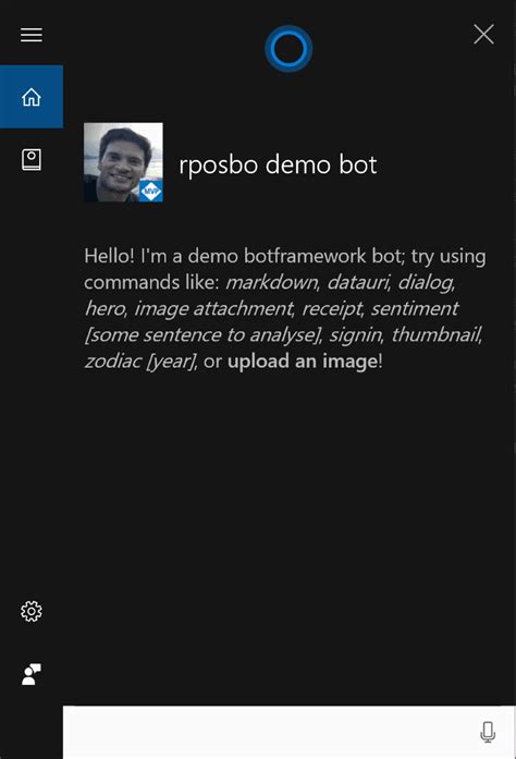 building your first botframework based cortana skill robin osborne