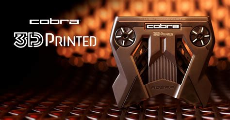 코브라골프 3d 프린티드 퍼터 3종 출시