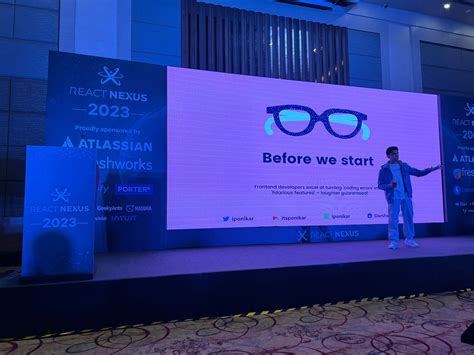 React Nexus On Twitter Dont Miss The Talk By Iponikar At Reactnexus2023 Learn How To Break