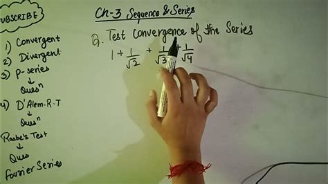 Ch3 Sequence And Series Youtube