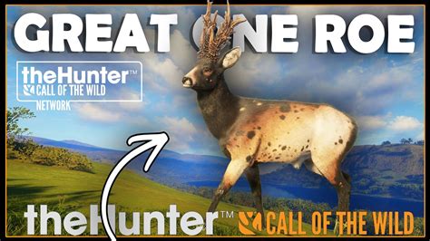 First Look At The Great One Roe Deer Early Access Cotw Youtube