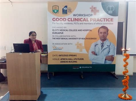 Gcp Workshop Held At Iq City Medical College And Hospital Durgapur 9th December 2022 Gallery
