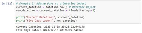Datetimetimedelta In Python Time Differences And Durations
