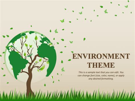 Free Environmental Powerpoint Templates