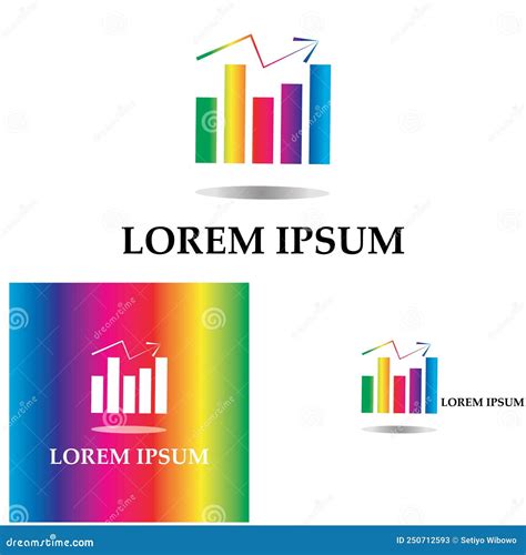 Graph Icon In Trendy Flat Style Isolated On White Chart Bar Symbol For Your Web Site Design