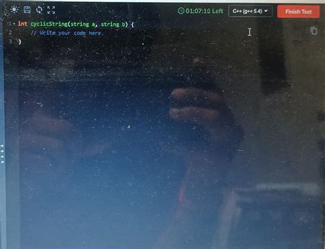 Solved Cyclic String Ditnculty Easy Problem Statement