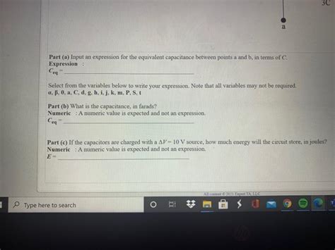 solved 3c a part a input an expression for the equivalent
