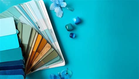 El Color Cian Y Sus Aplicaciones Con Elementos Como Paletas De Colores
