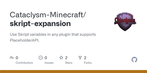Github Cataclysm Minecraftskript Expansion Use Skript Variables In