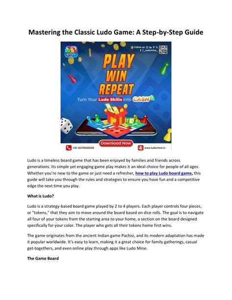 Ppt Mastering The Classic Ludo Game A Step By Step Guide Powerpoint Presentation Id13577583