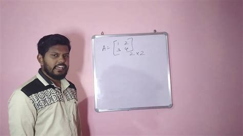 Matrix Part 1 Introduction To Matrix Class 12 Youtube