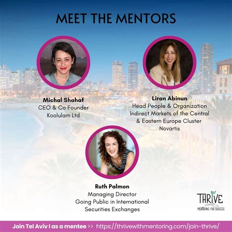 Thrive With Mentoring On Linkedin Telaviv Telaviv Mentoringmatters Womenatwork