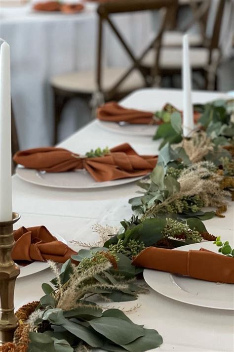 Earthy Events Highlight Natural Colors Like Terracotta And Sage Green Brown Wedding Brown