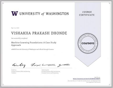Vishakha Dhonde On Linkedin Machinelearning Coursera