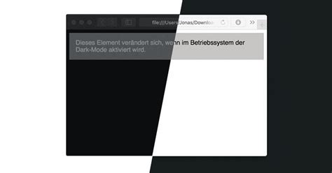 Dark Mode Und Farbschema Mit Css Abfragen Best Website Gallery