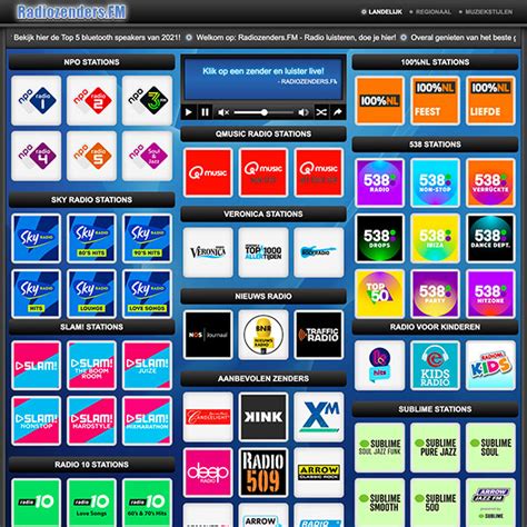 Radiozendersfm Online Muziek Luisteren Op Genre