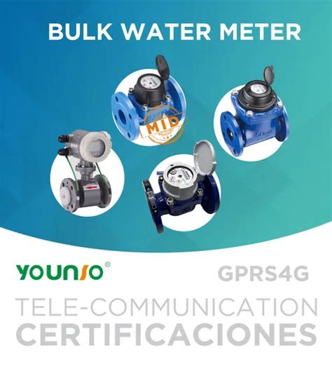 Younio Removable Irrigation Water Sewage Water Meter Removable Woltman Meter And Woltman Meter