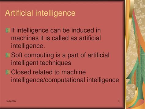 ppt introduction to neuro fuzzy and soft computing powerpoint