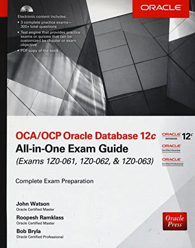 Ocaocp Oracle Database 12c All In One Exam Guide Exams 1z0 061 1z0