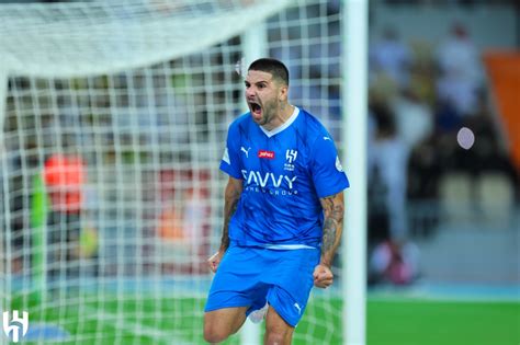 ميتروفيتش يسجل ثاني أهدافه الآسيوية مع الهلال