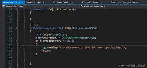 Gameframework框架unity3d使用笔记三）proceduremenuunitygameframework教程 Csdn博客
