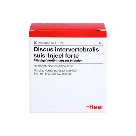 Heel Discus Intervertebralis Suis Forte 10 Ampoules Urenus