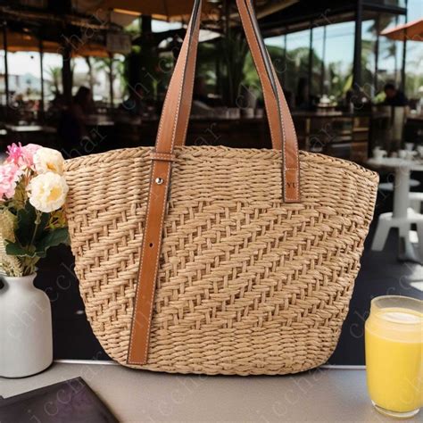 Straw Beach Bag Etsy Uk