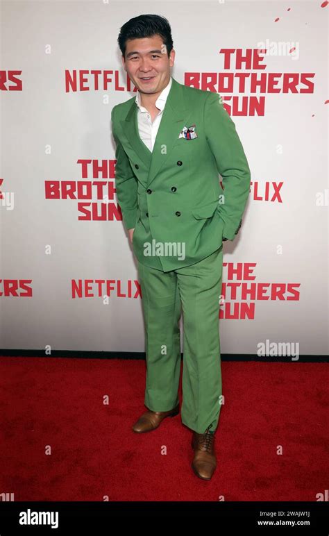 Los Angeles Ca January 4 Steven He At The Netflix Premiere Of The Brothers Sun At The