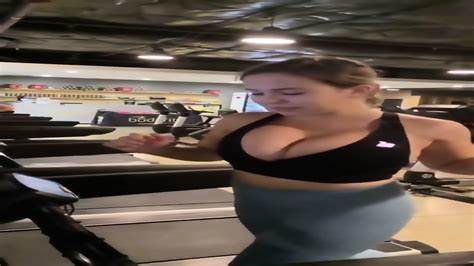 Teen Bouncing Big Boobs In Slow Motion No Bra At Gym Eporner