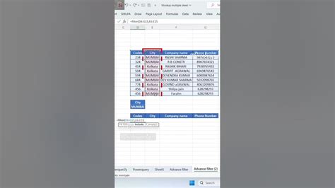 Use Filter Like Pro🫣💯👌exceltrickexcel Tipexcel Formulaadvanceexcelfilter Formulavlookup