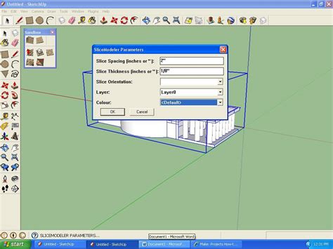 Slice Modeler Sketchup Plugin Directions Make