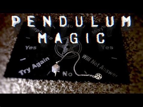 Pendulum Magic And Divination Using The Pendulum Mat Youtube