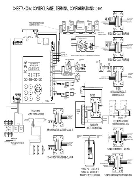 cheetah xi 50 terminal configurations drawing w xfmrs pdf