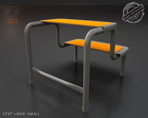 Step Lader Small 3d Max
