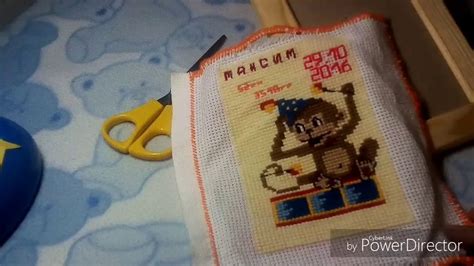 8 Оформление вышивки в рамку Youtube