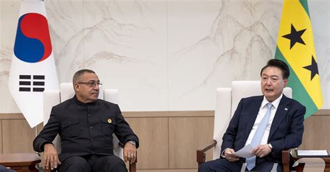 한 상투메프린시페 정상회담